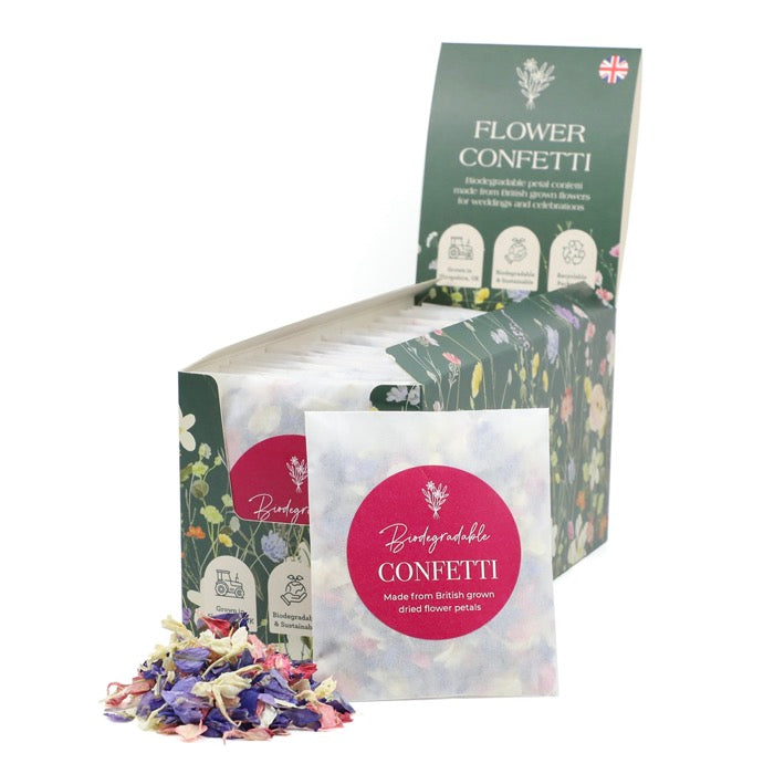 Violet Biodegradable Petal Confetti Sachet (Box of 25) – LSF Wholesale